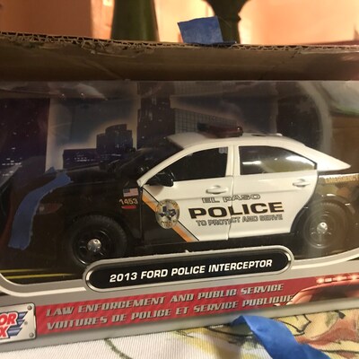 1/24 Scale El Paso Texas Police Dept Die Cast Model Car Ford ...