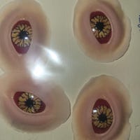 Extra Large Vertical Third Eye Prosthetic With Glossy Eye Insert (in ...