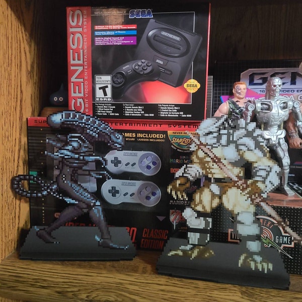 Alien Vs Predator Inspired Video Game Sprites - Etsy