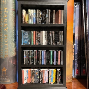 3D Printed Mini Bookshelf - Etsy