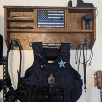 Wall Mounted Duty and Tactical Gear Rack Small - Etsy Canada