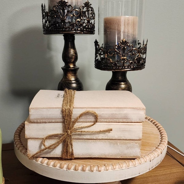 Baby Boy Stacked Books, Its a BOY Custom Book Stack, Farmhouse Nursery ...