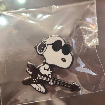 Punk Snoopy Hard Enamel Pins - Etsy