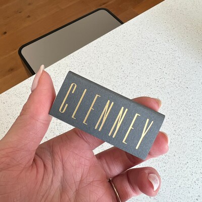 Foil Printed Last Name Matchboxes Personalized Matchboxes - Etsy