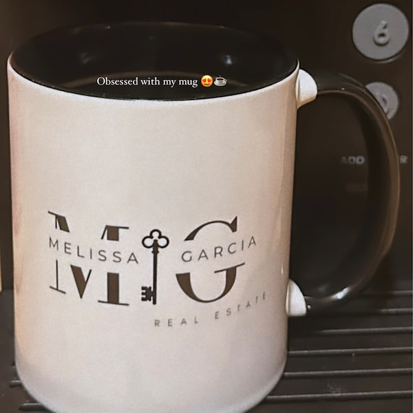 Custom Company Cup Custom Logo Mug Realtor Closing Gift Printed Mug ...