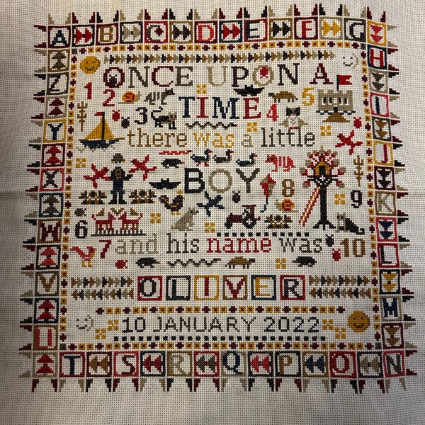 CROSS STITCH KIT (aida Version) Inca Sampler by Riverdrift House - Etsy