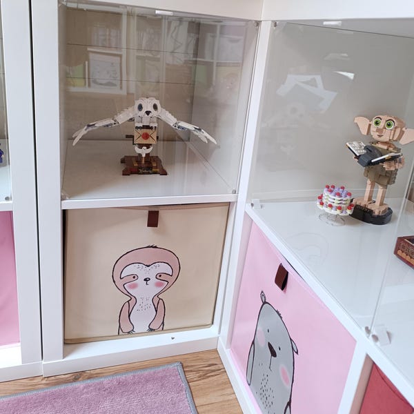 Ikea Kallax Acrylic Glass Panels as Display Case Insert (magnetic ...