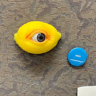 The Wall-mountable All Seeing Lemon - Etsy