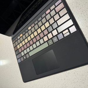 Heart Keyboard Stickers Laptop Keyboard Cover Vinyl MacBook Keyboard ...