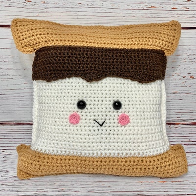Smores Crochet Pattern, Smores Amigurumi Pattern, Smore Crochet Pattern ...