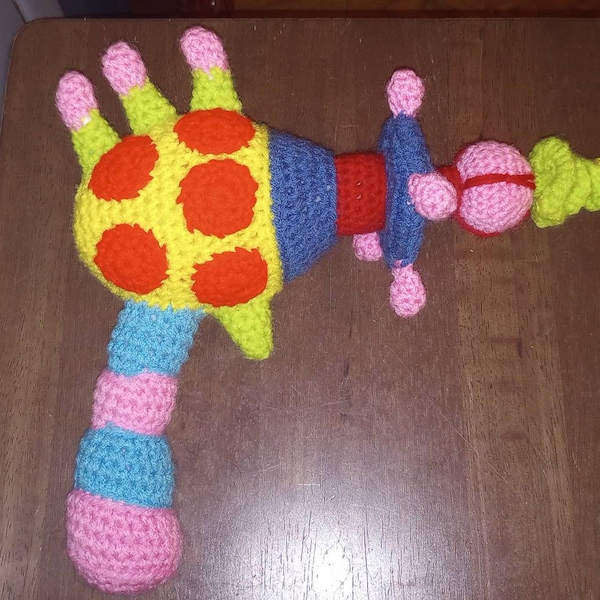 Klown Cotton Candy Ray Gun Crochet Pattern - Etsy