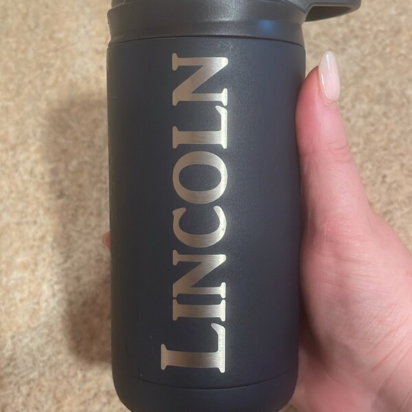 Back to School Kids Cups, School Water Bottles, Personalized Kids Water ...