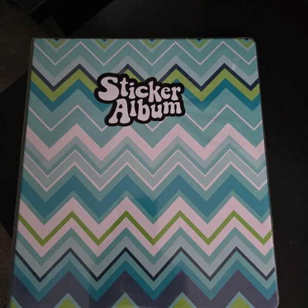 80's Sticker Album - Glitter! - Etsy