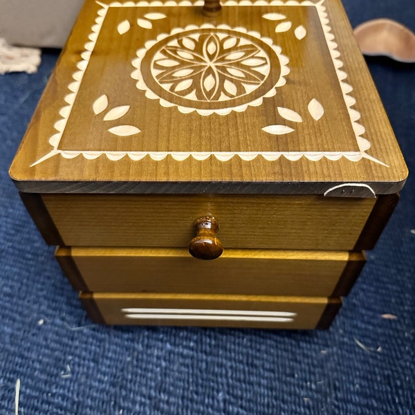 Red Big Bread Box Made From Wood, Vintage Style, Modern Bread Box ...