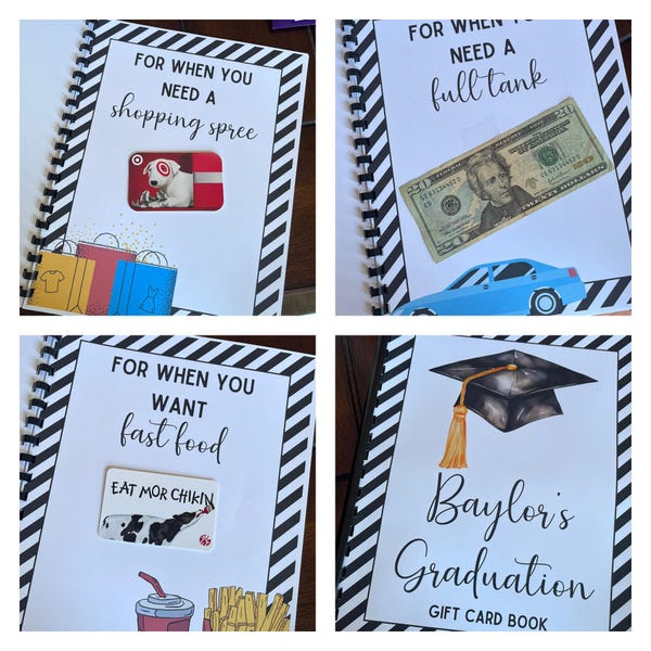 Gift Card Book for Teacher Thank You - Teacher Appreciation Gift, Gifts ...