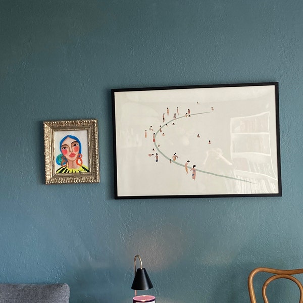 Minimalist Wall Art, Minimalist Fine Art Print, Beach Decor, Abstract ...