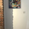 Manchester Bee Graffiti Style Remember 22 Bees Bright Small Made in Mcr ...