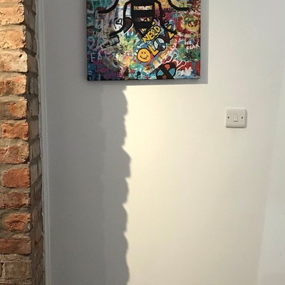 Manchester Bee Graffiti Style Remember 22 Bees Bright Small Made in Mcr ...