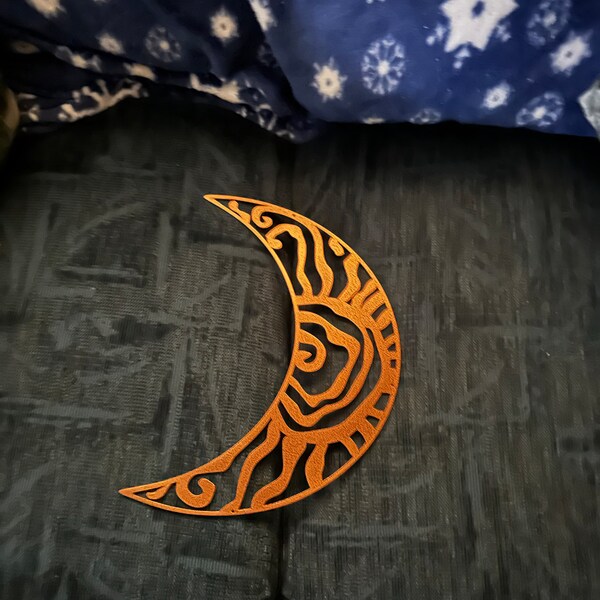 Wacky Moon | to Match Our Original Hippie Fun Wacky Sun | Unique Metal ...