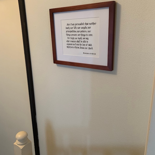 Proverbs 3:5-6 of the Holy Bible (king James Version/kjv), Art Print of ...