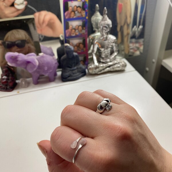 Ultra Tiny Sparkly Herkimer Diamond Necklace, Dainty Diamond Jewelry ...