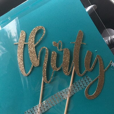 39th Birthday Cake Topper, 39th Birthday Decorations, 39th Birthday, 39 ...