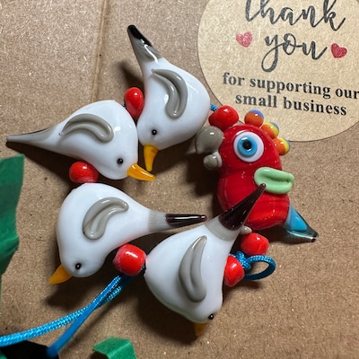 Happy Kids Lampwork Beads - Etsy