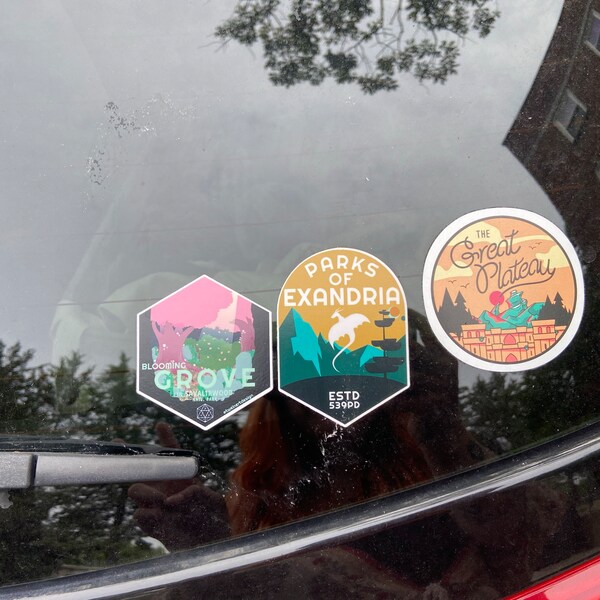 Parks of Exandria Logo Sticker - Etsy