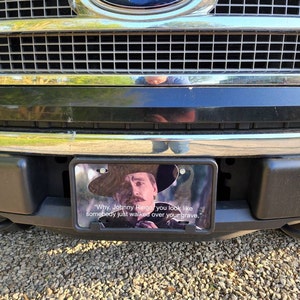 Custom white License Plate Car Tag Personalized | Etsy