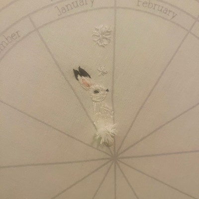 Beltane Embroidery Pattern, Wheel of the Year : Calendar to Embroider ...