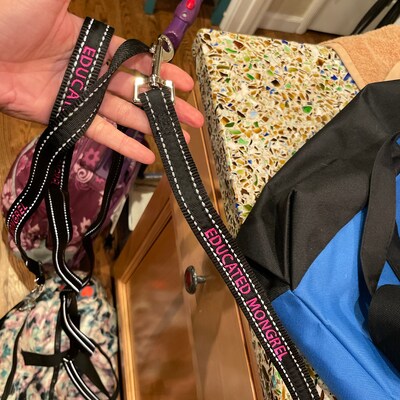 Custom Personalized Embroidered Dog Leash - Etsy