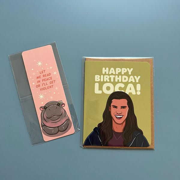Happy Birthday Loca Card | Birthday Card | Twilight Card | Pop Culture ...