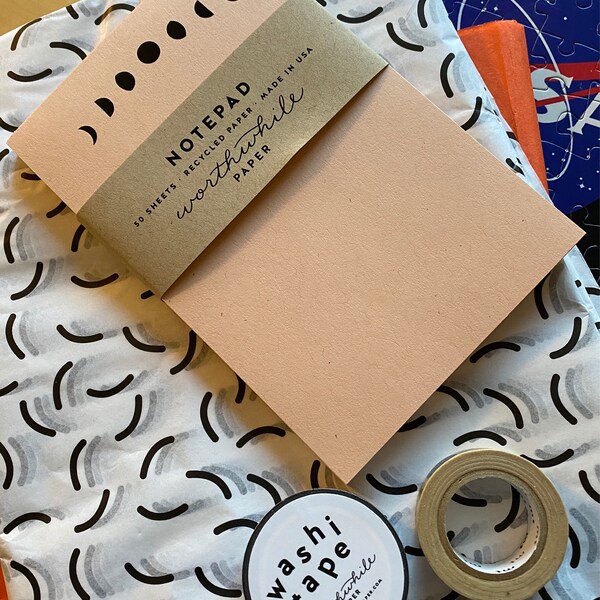 Notepad - Moon Phases - Etsy