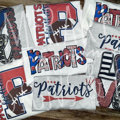 Patriots PNG Hand Drawn Sublimation Design - Etsy