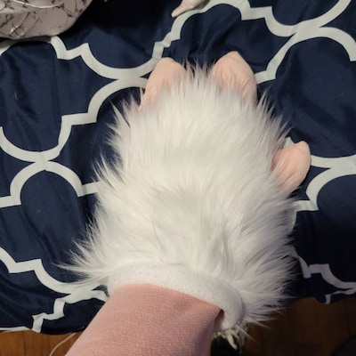 Furry Custom Plush Fursuit Hand Paws Deer, Dino & Protogen 1 Pair ...