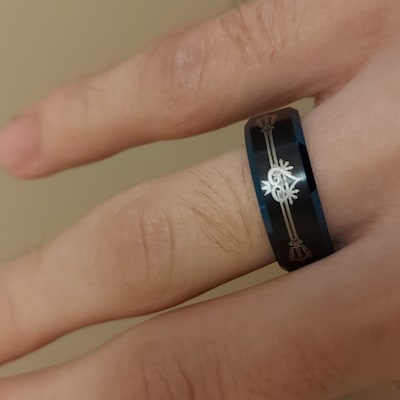 Monster Hunter World Ring the Fatalis Dragon Ring Black - Etsy
