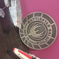 Battlestar Galactica Logo Sign Prop - Etsy Canada