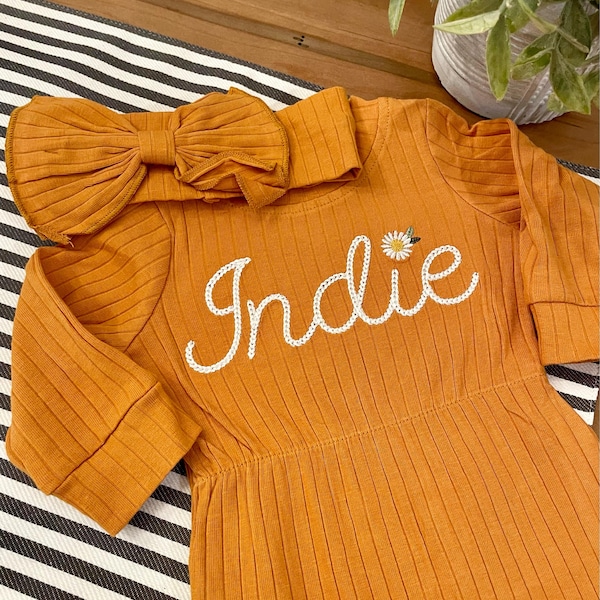 Thick Dense Chain Stitch Bold Handwritten FONT Machine Embroidery ...