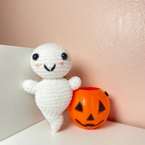 Boo the Ghost Crochet Plushie Pattern - Etsy