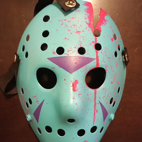 Friday the 13th NES Retro Jason Mask - Etsy