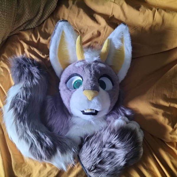 Furhead Commission + Tail + Hand Paws - Etsy