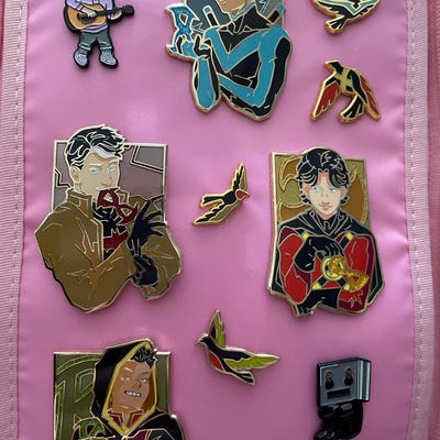 Avian Pretty Boy Pins - Etsy