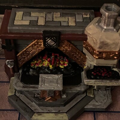 Dwarven Runeforge Openforge DND Pathfinder RPG Dungeon & Dragons - Etsy