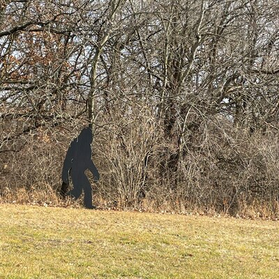 7ft 8ft 10ft Life Size Bigfoot Pattern , Yeti, Sasquatch Silhouette ...