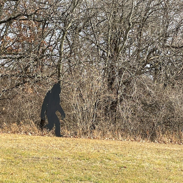 7ft 8ft 10ft Life Size Female Bigfoot Pattern Sasquatch Silhouette ...