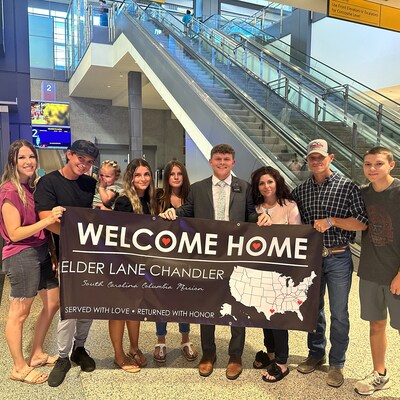 Printable Personalized Welcome Home Return Missionary Poster, Banner ...