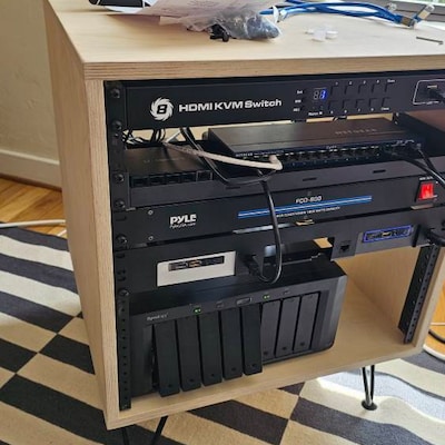 1U Desktop Studio Equipment Rack Quick Turnaround Free Customization - Etsy