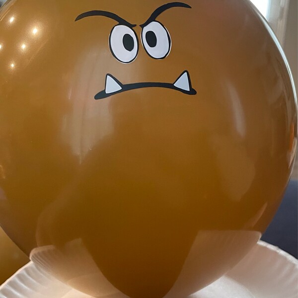 Vinyl Decal: Set of 12 Goomba Vinyl Decals (2.25" Wide) - Etsy