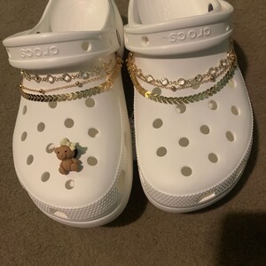 Shoelace Clog Charms Set Pearl Clog Charms Pack Custom Shoe - Etsy