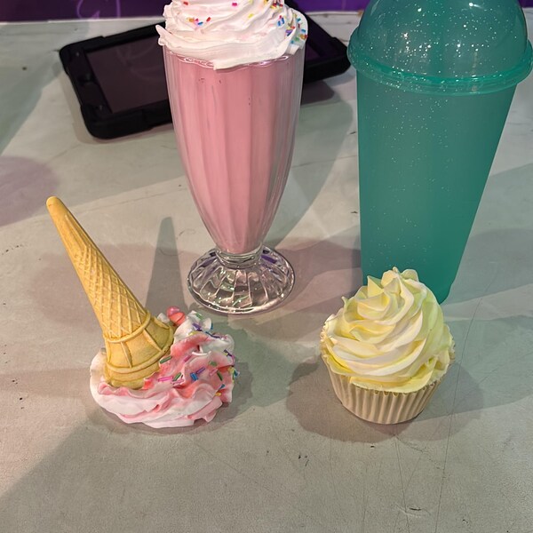 Fake Milkshake Prop All Flavours Made Retro American Diner Ideal for ...